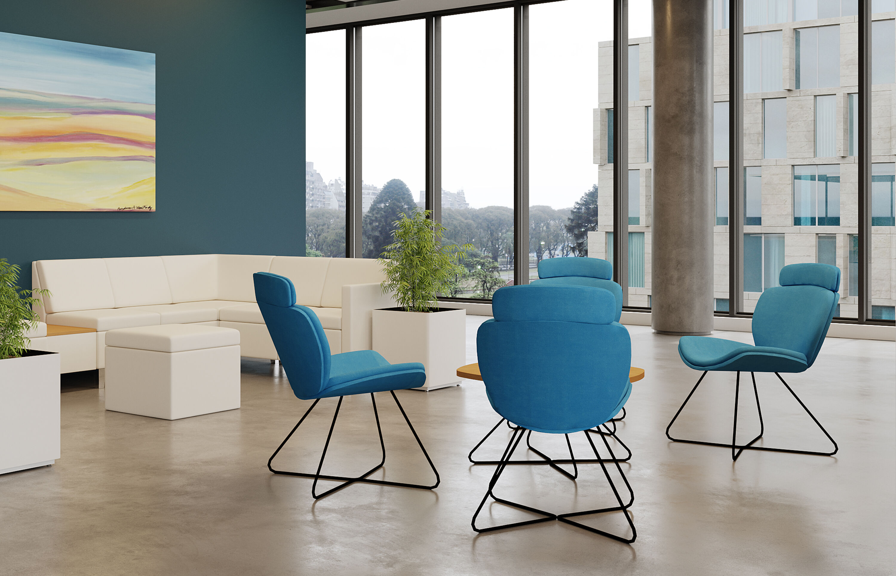 Indiana Furniture Reception and Waiting Area Spirit Spirit Table Isla ...