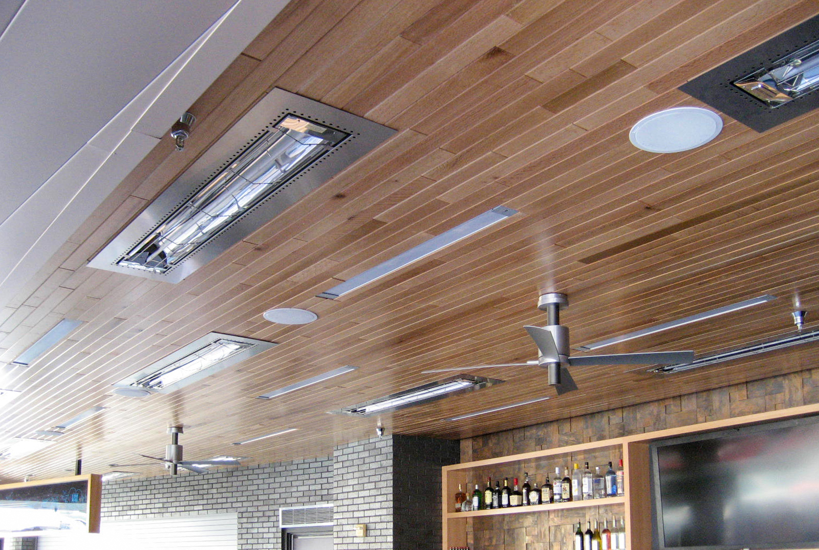 Infratech Target Field Stadium Bar Area Heating System | Infratech