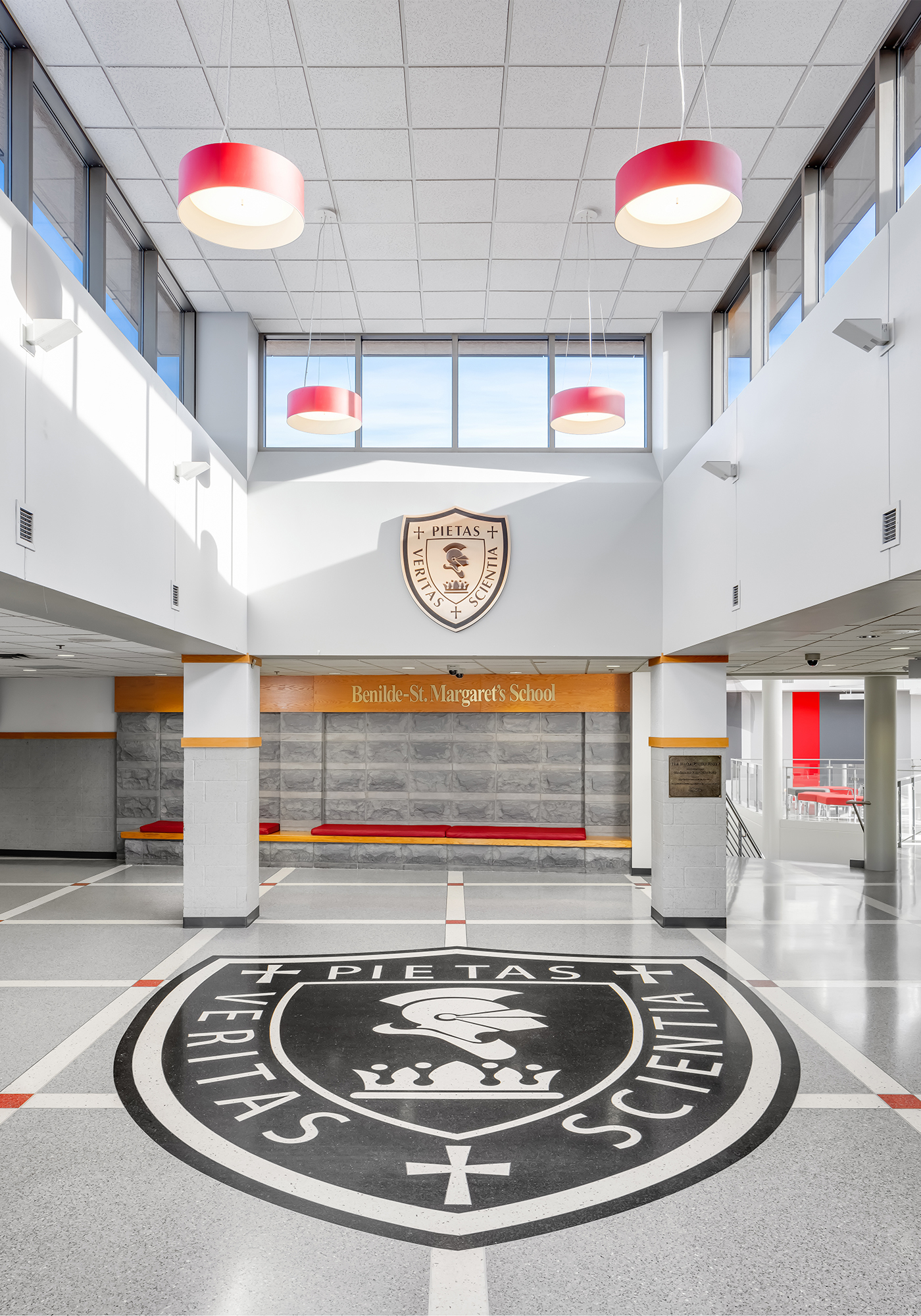 inunison design benilde st margaret addition School Entryway | InUnison ...