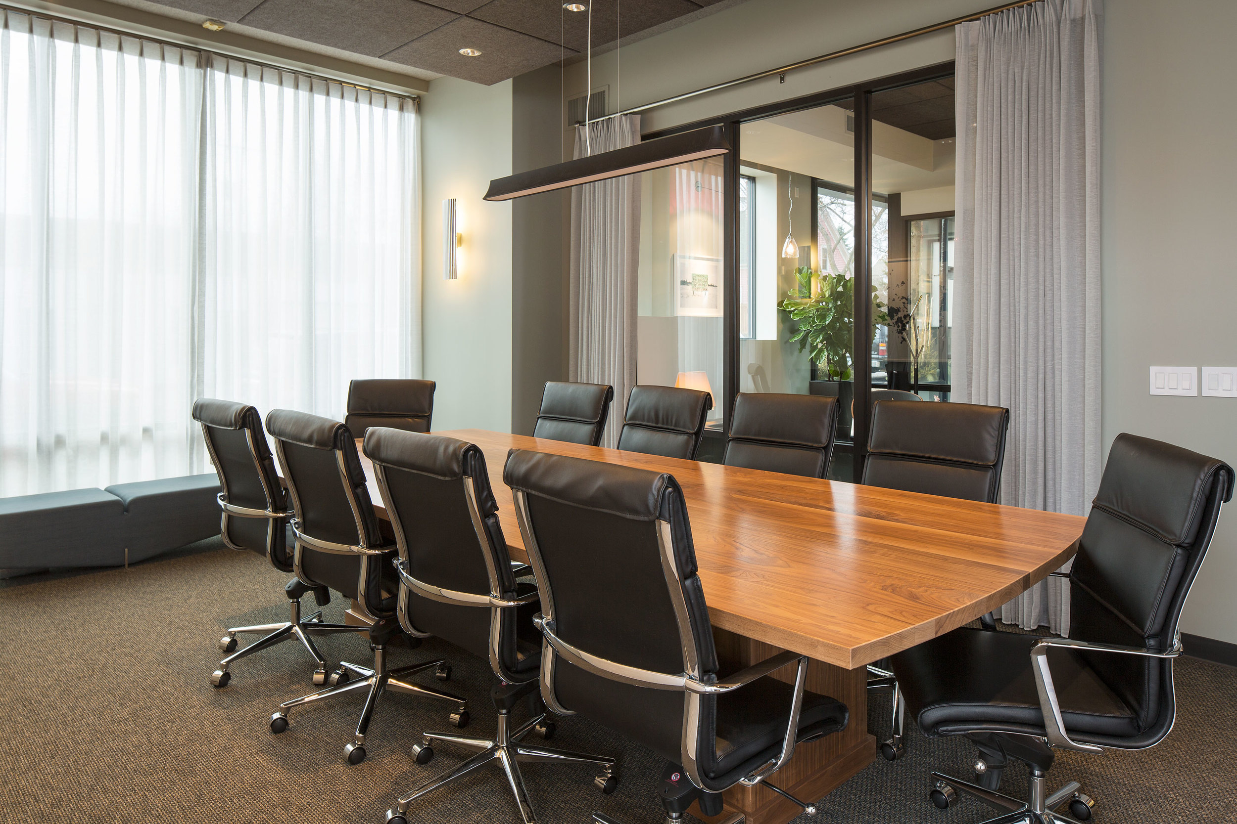 inunison design Matonich Law conference room | InUnison Design, Inc.