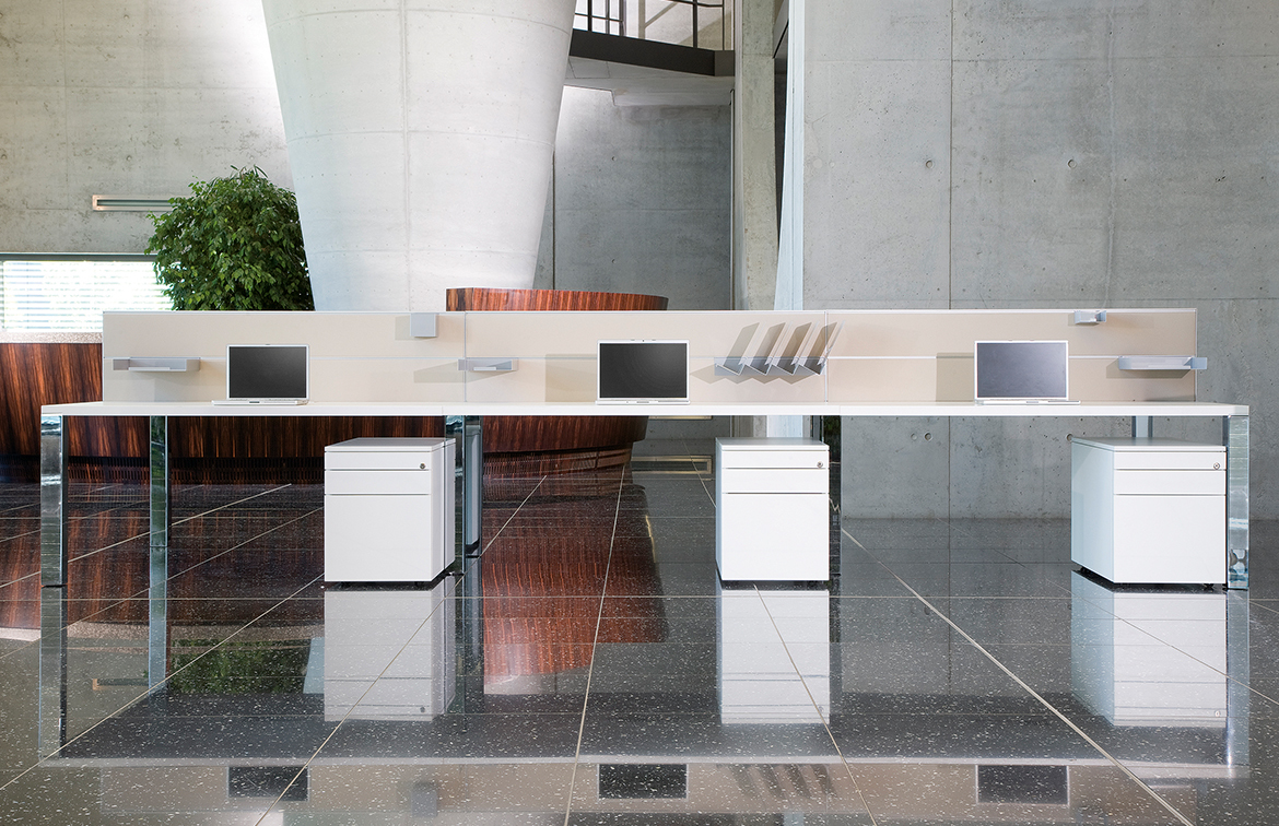 iONE Fixed Height Desking | Corona Group Inc.