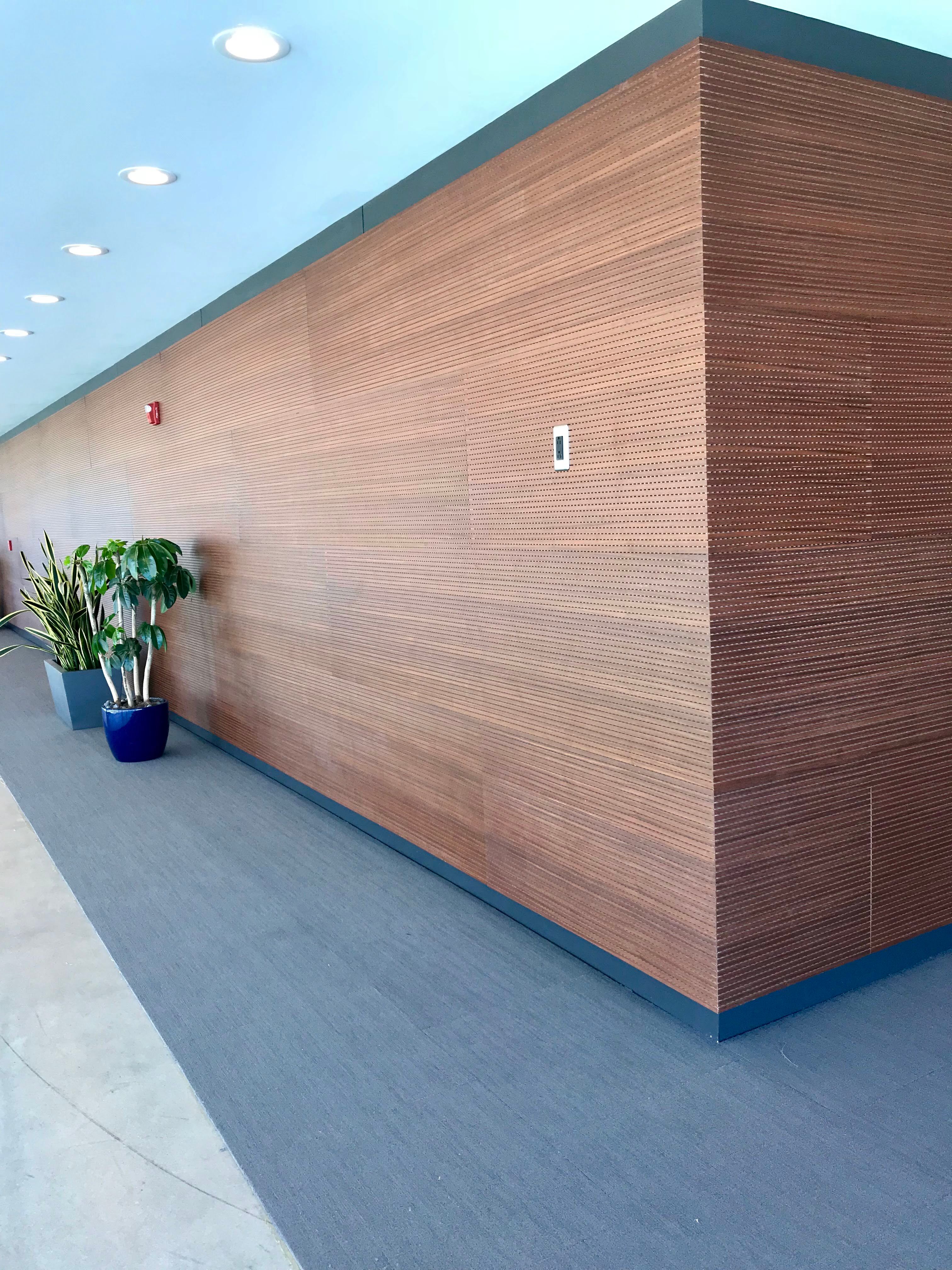 Irvine Valley College with grooved panels | TerrAcoustics