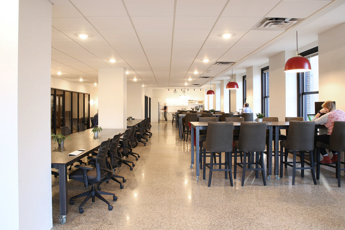 iSpace Environments Co-Working Building Minneapolis Minnesota Open Work ...
