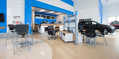 iSpace Environments Dahl Honda Car Dealership Interior Garage Service ...