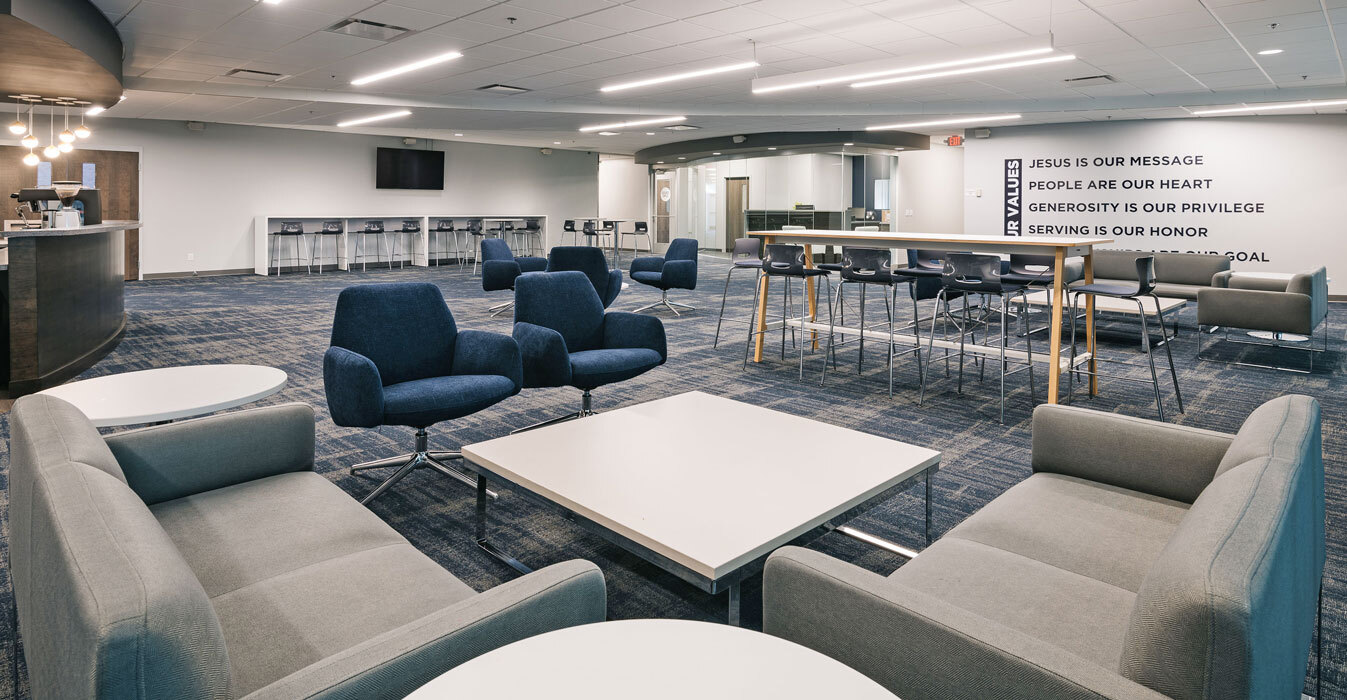 iSpace Environments Riverdale Church Fellowship Hall Room Lounge ...