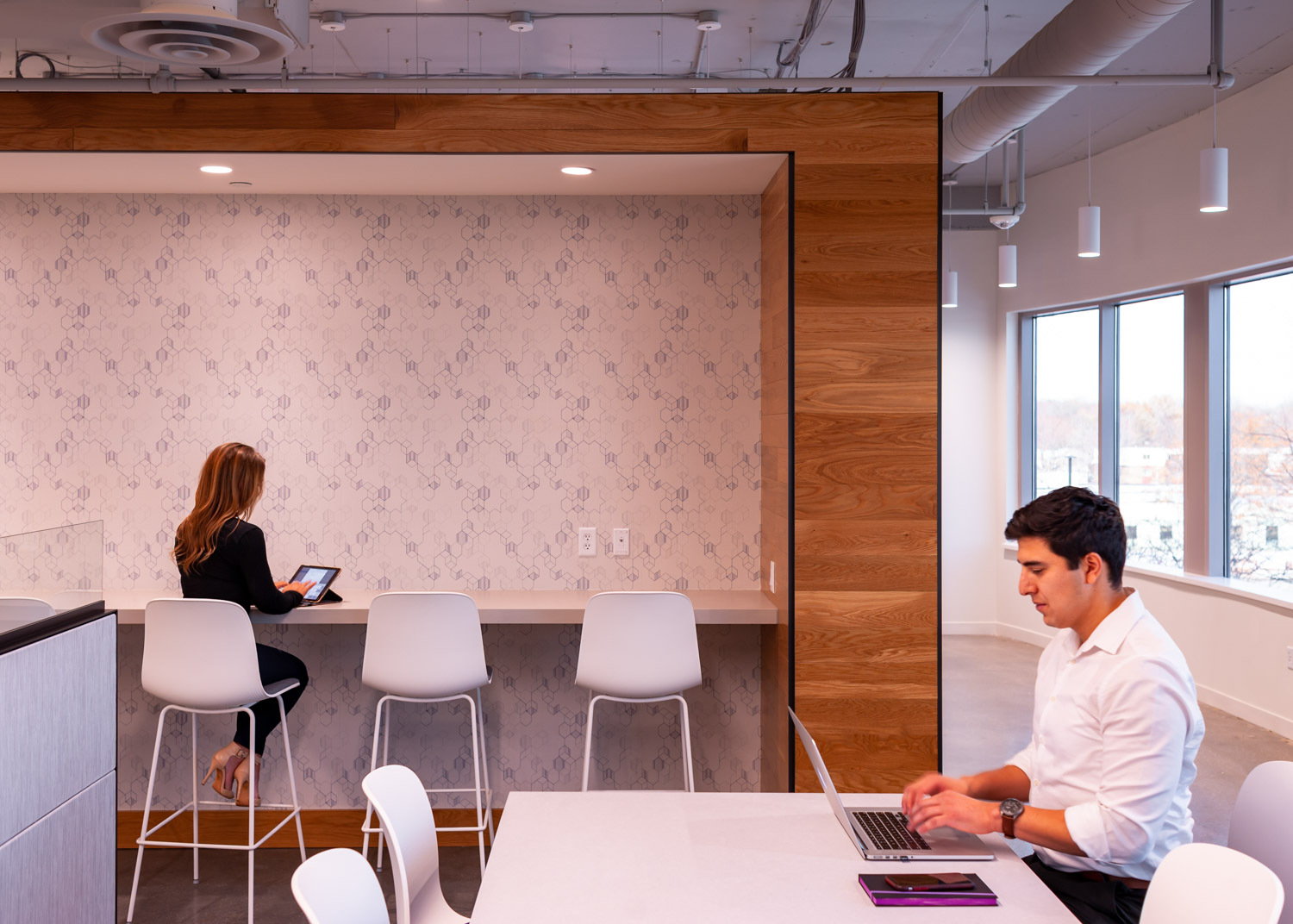 iSpace Environments Wings Financial Apple Valley Office Work Lounge ...