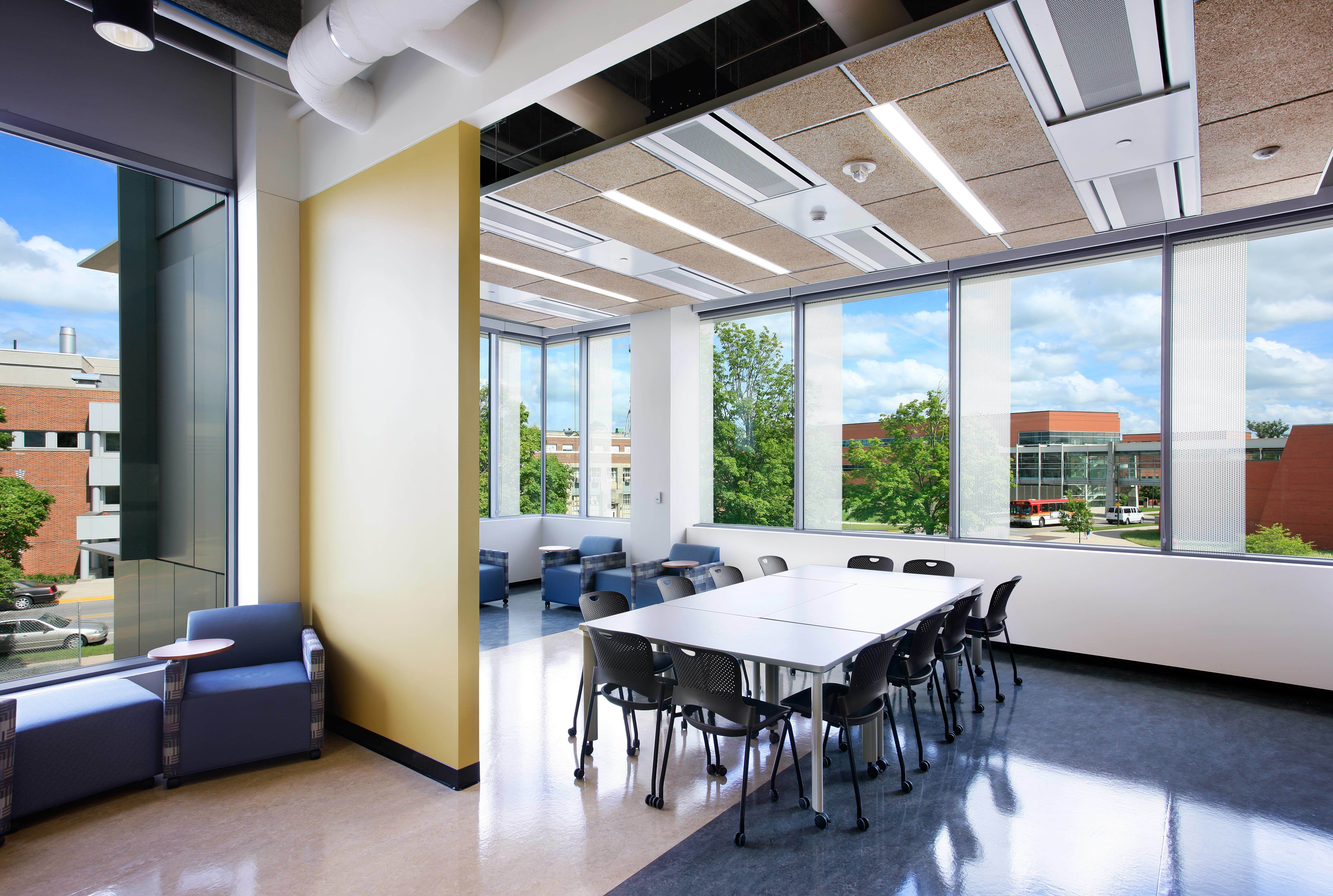 ISU Biorenewables Research Laboratory Interior Commons Area Stahl ...