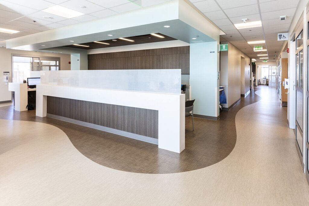 Heterogeneous Sheet Flooring, Mannington, Johns Hopkins Hospital - Skip ...