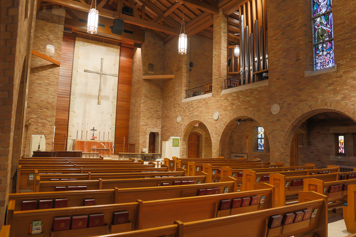 JTH Lighting Alliance Brick Church Interior Custom High Bay Lights ...