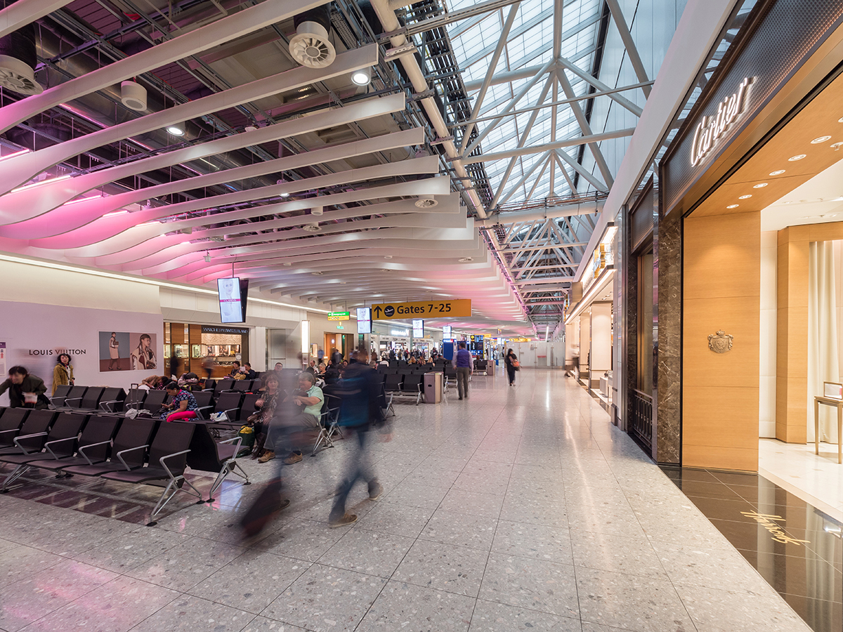 Kalwall heathrow terminal 4 interior | Kalwall® Corporation