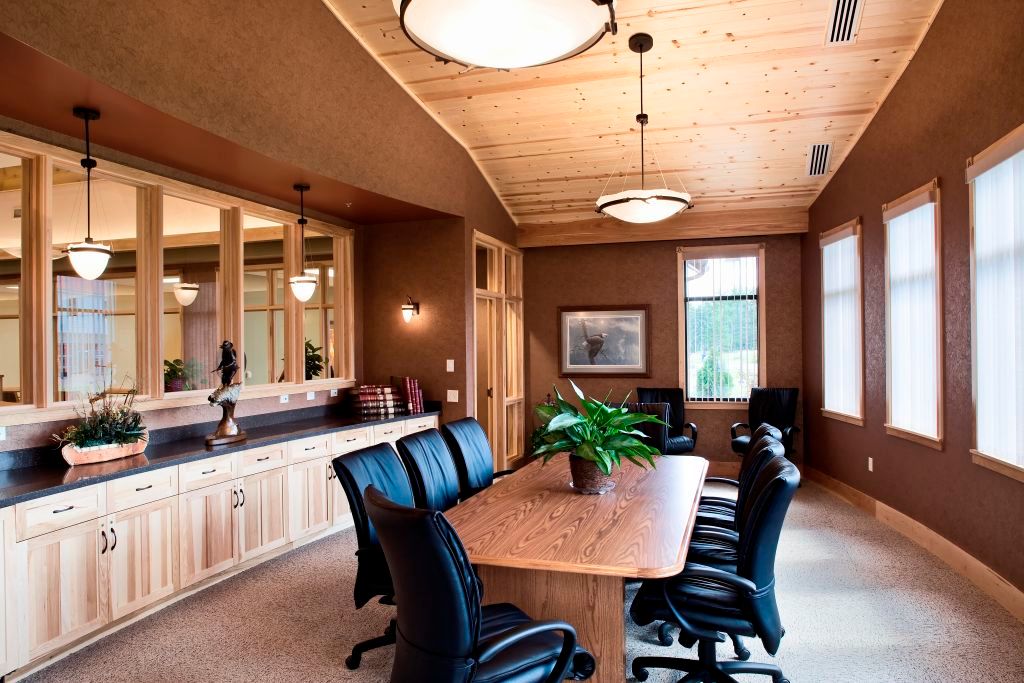 Kanabec State Bank Accord Architecture conference room | Accord Architects