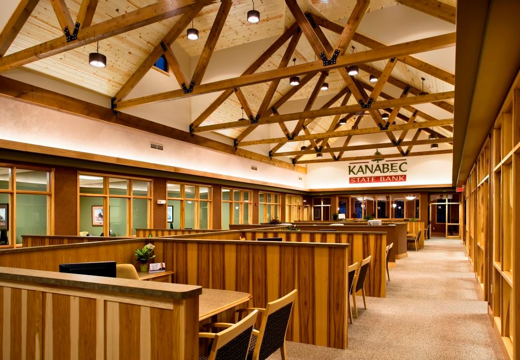 Kanabec State Bank Accord Architecture workstations | Accord Architects