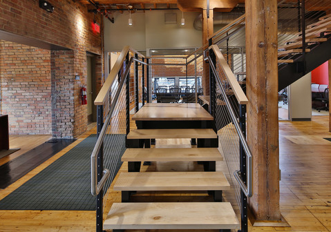 Keuka Studios Office Cable Railing | Keuka Studios