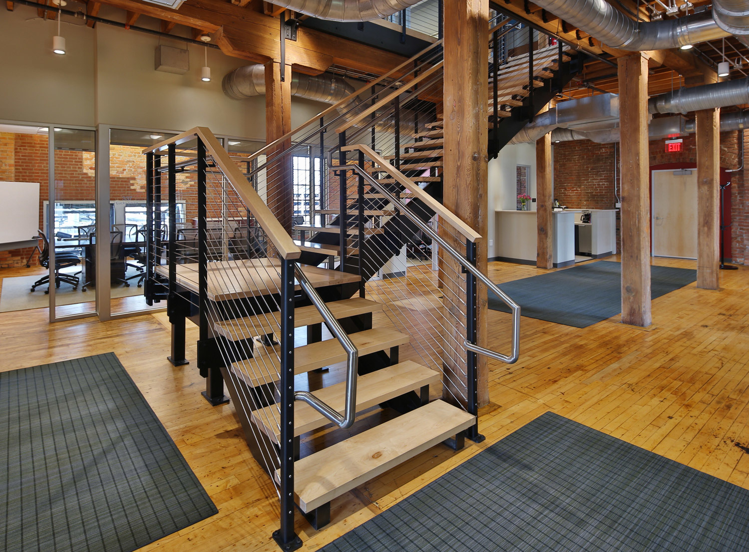 Keuka Studios Office Cable Railing | Keuka Studios