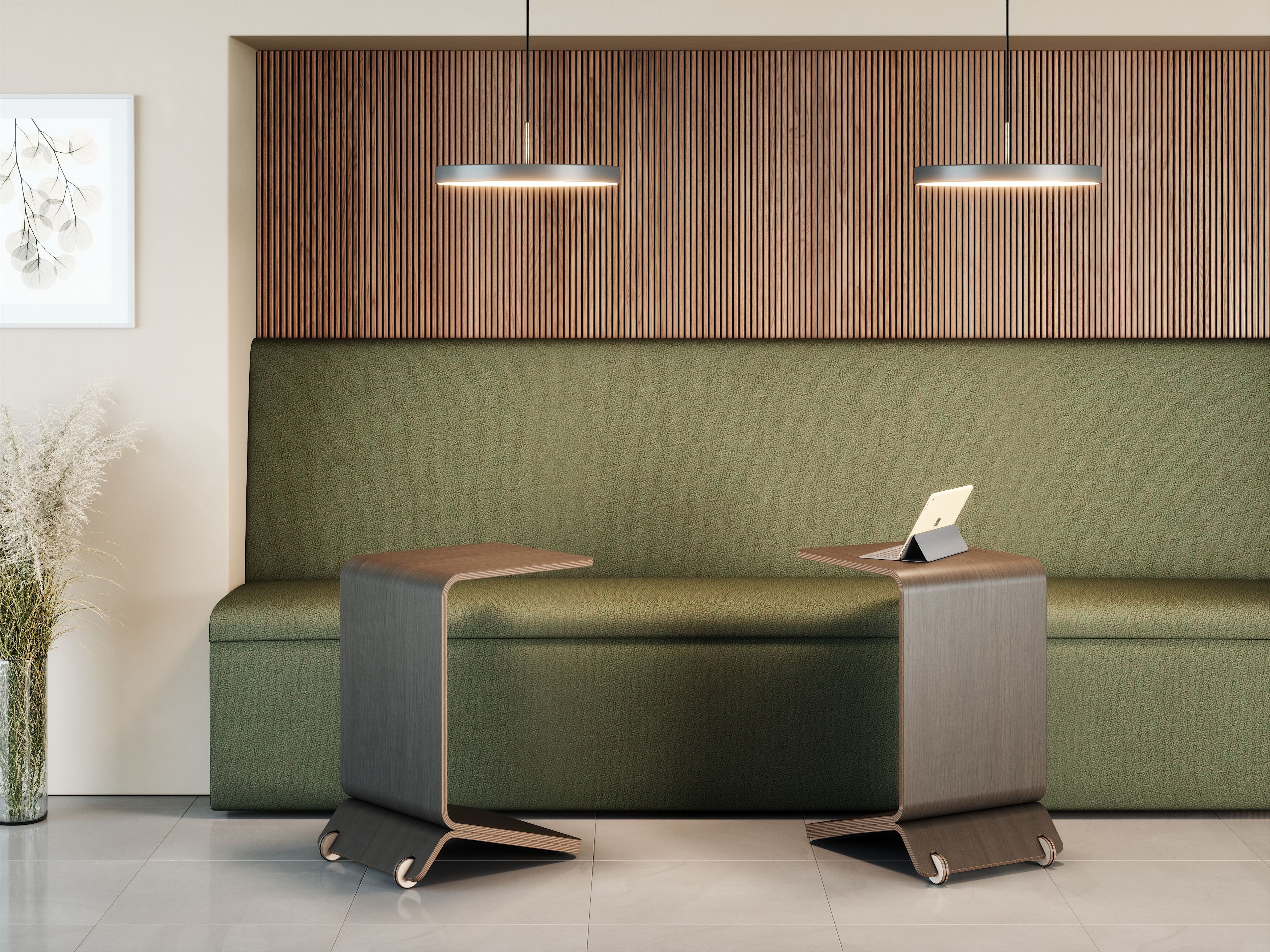 KFI Studios Willow Laptop Table Booth Seating | KFI Studios