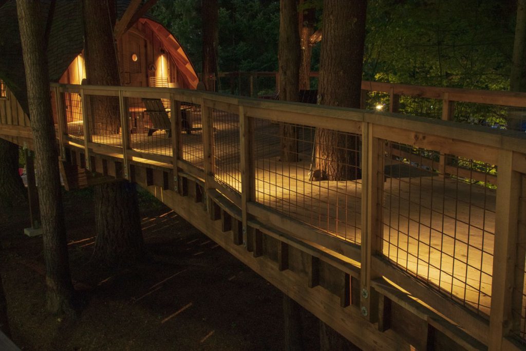 Klik USA Microsoft Treehouses Exterior Walkway | KLIK USA