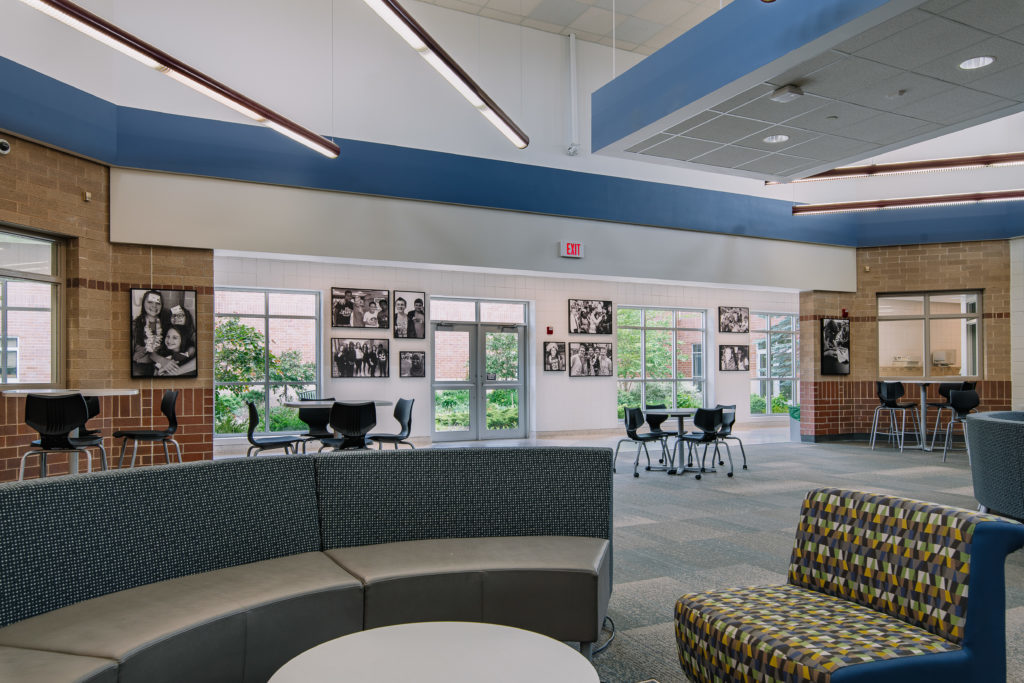 KOMA Lake Middle School Commons Area Design | KOMA