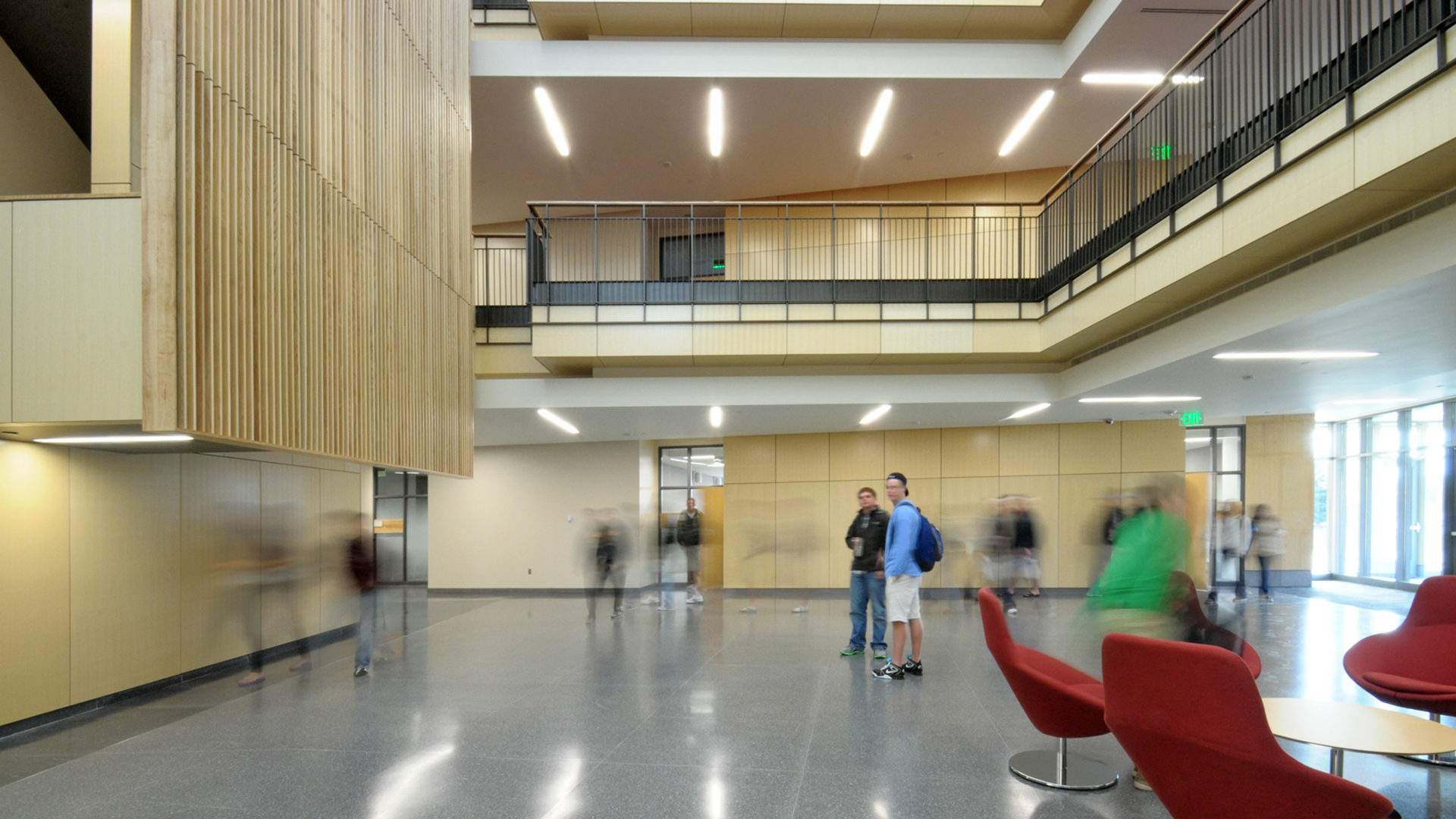 Kraus anderson Gustavus Adulphus College Beck Academic Hall Interior ...