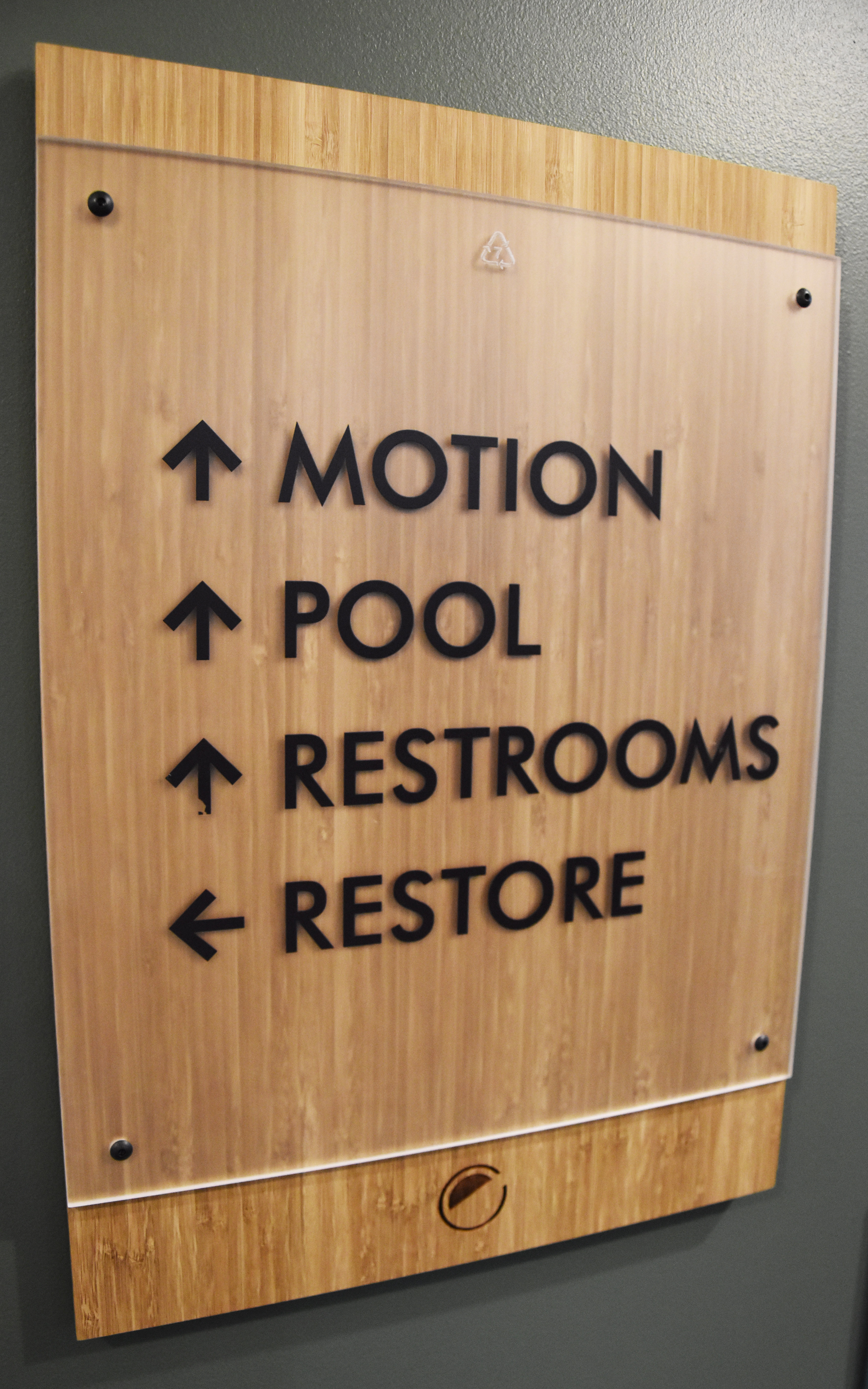 Lamboo Element Hotel Commercial Signage Placard