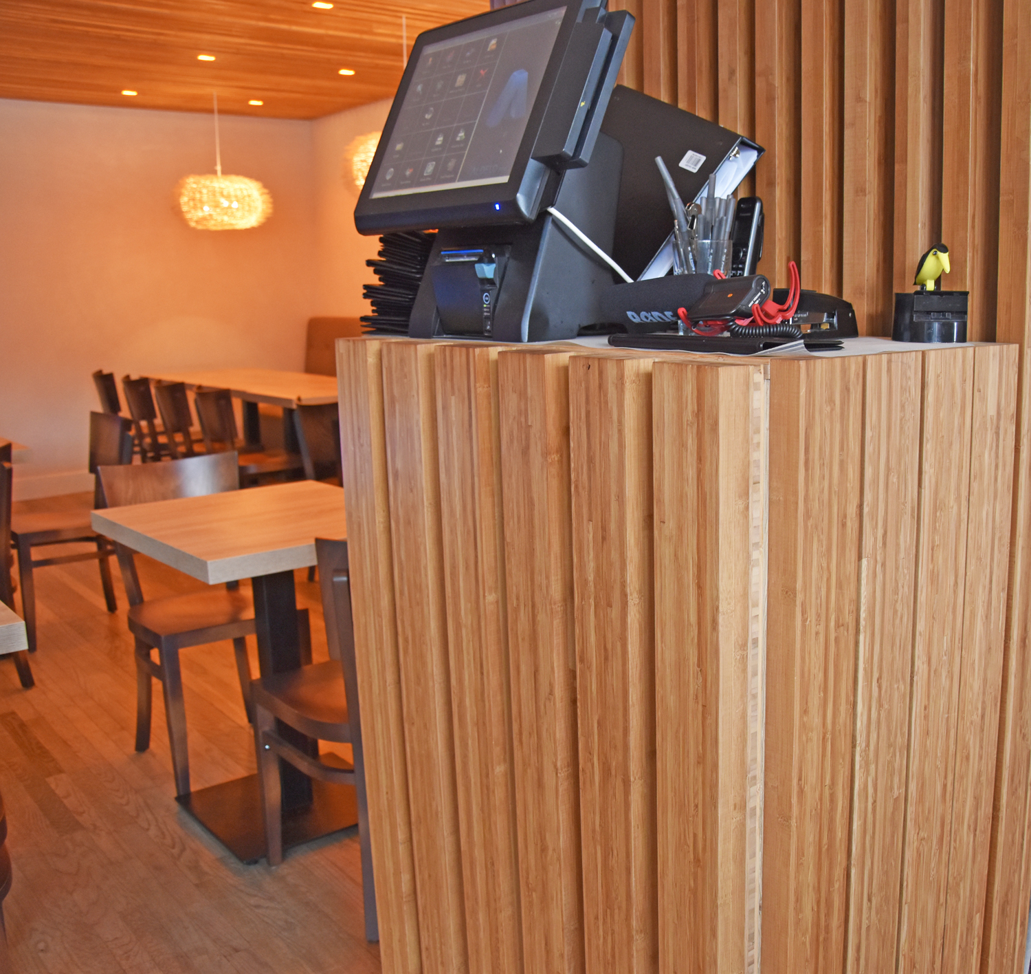 Lamboo Jing Asian Fusion Restaurant Casework | Lamboo®