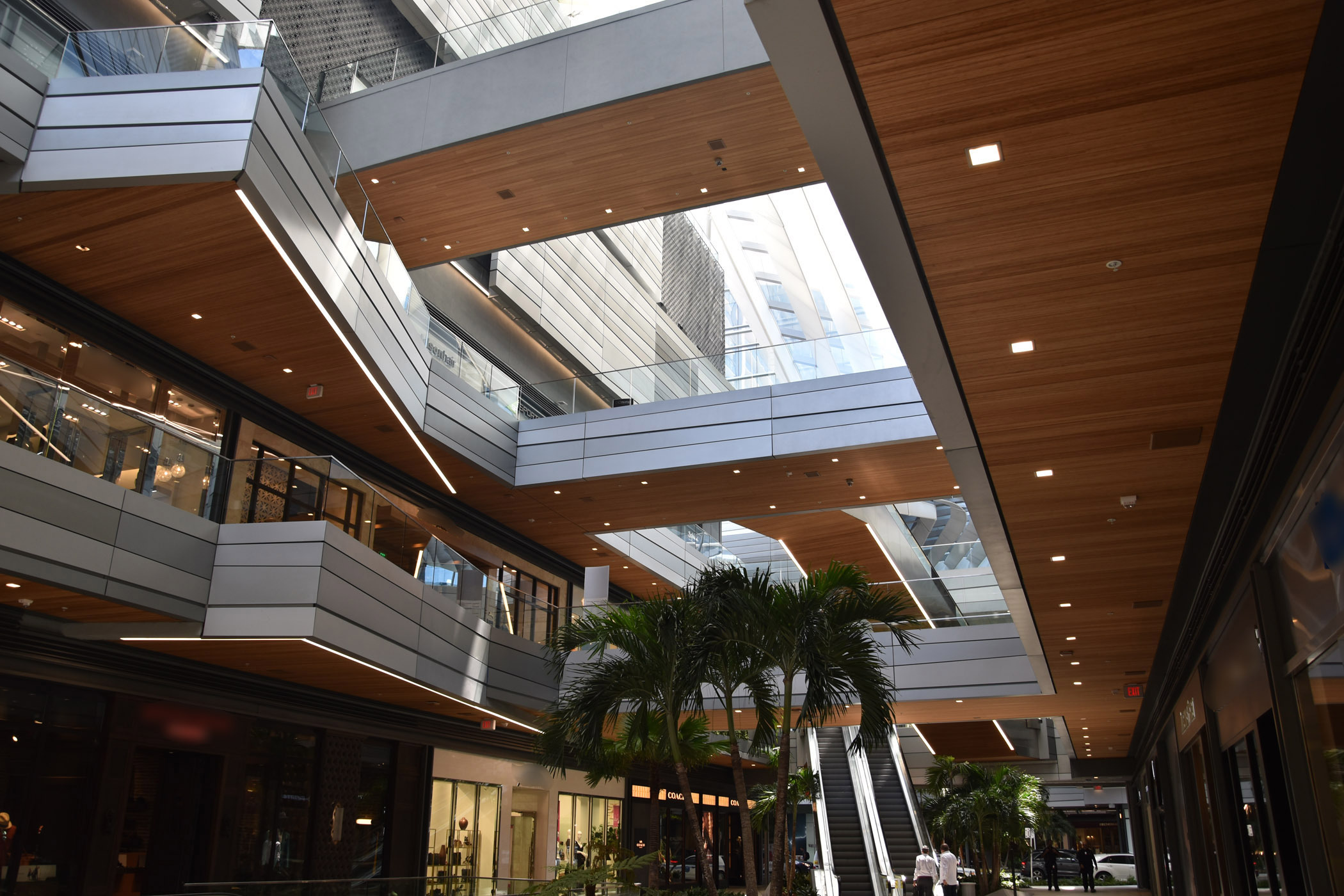 Lamboo Outdoor Shopping Center Interior Soffit/Ceiling | Lamboo®