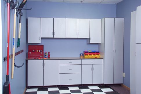 Garage Cabinet and Storage Systems | Bayer Interior Woods