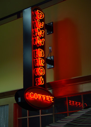 Landmark Architectural Signs Dunn Bros | Landmark Architectural Signs