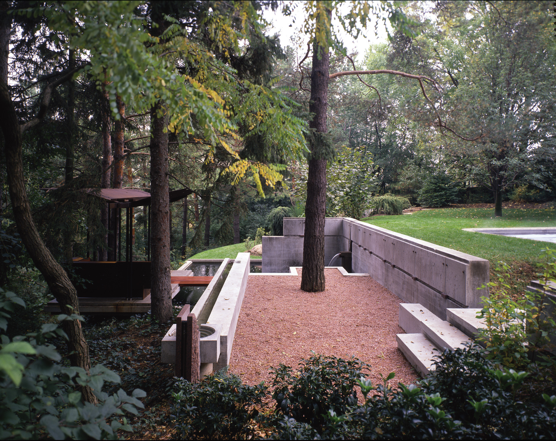 landscape architecture design for courtyard garden pavillion | RAIC ...