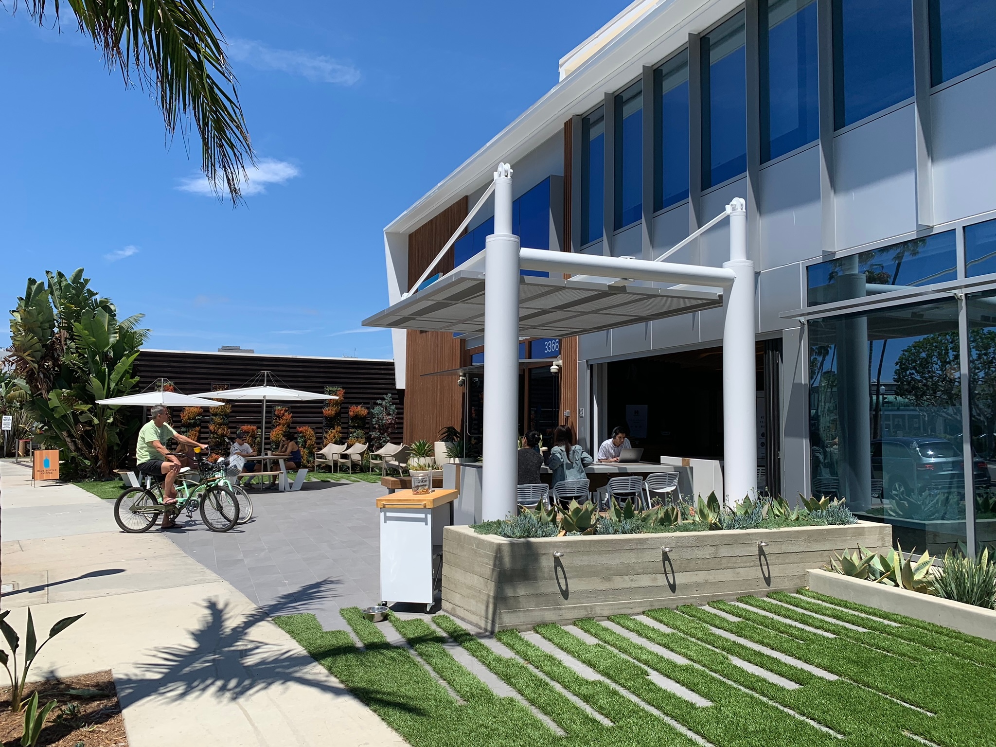 landstudio360 SAP innovation center exterior office space landscaping ...