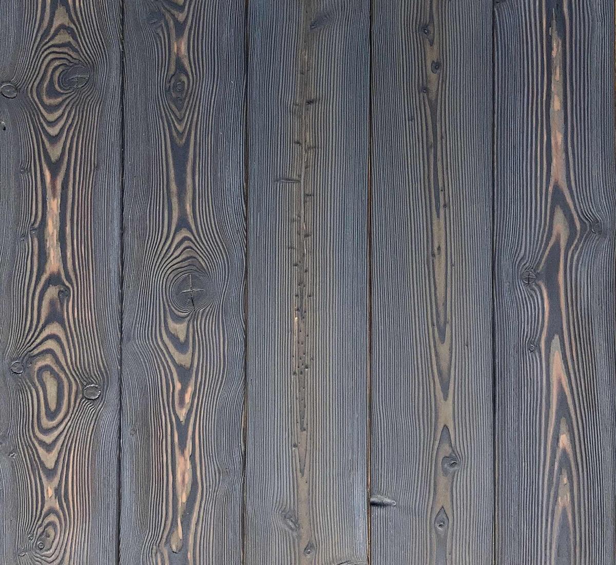 LARCH CINDER- Shou Sugi Ban Wood Paneling from Pioneer Millworks ...