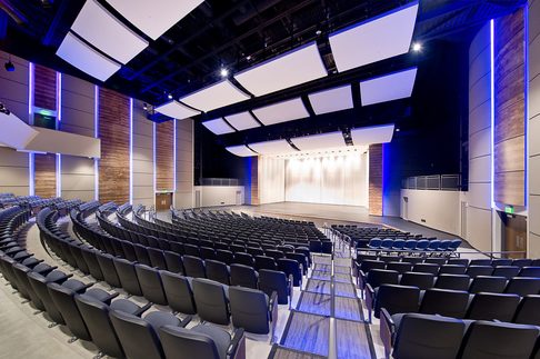 Large Auditorium Interior Designs | Henry Carlson Construction