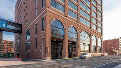 Arched Office Building Window Design | DJR Architecture