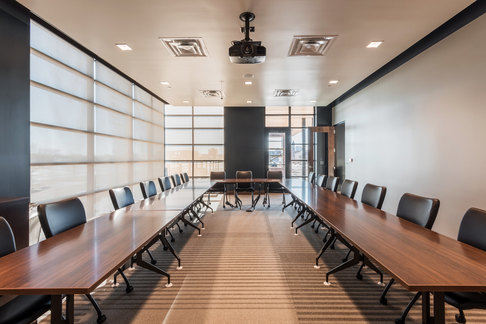 Large Conference Room Layout and Design | Koch Hazard Architects