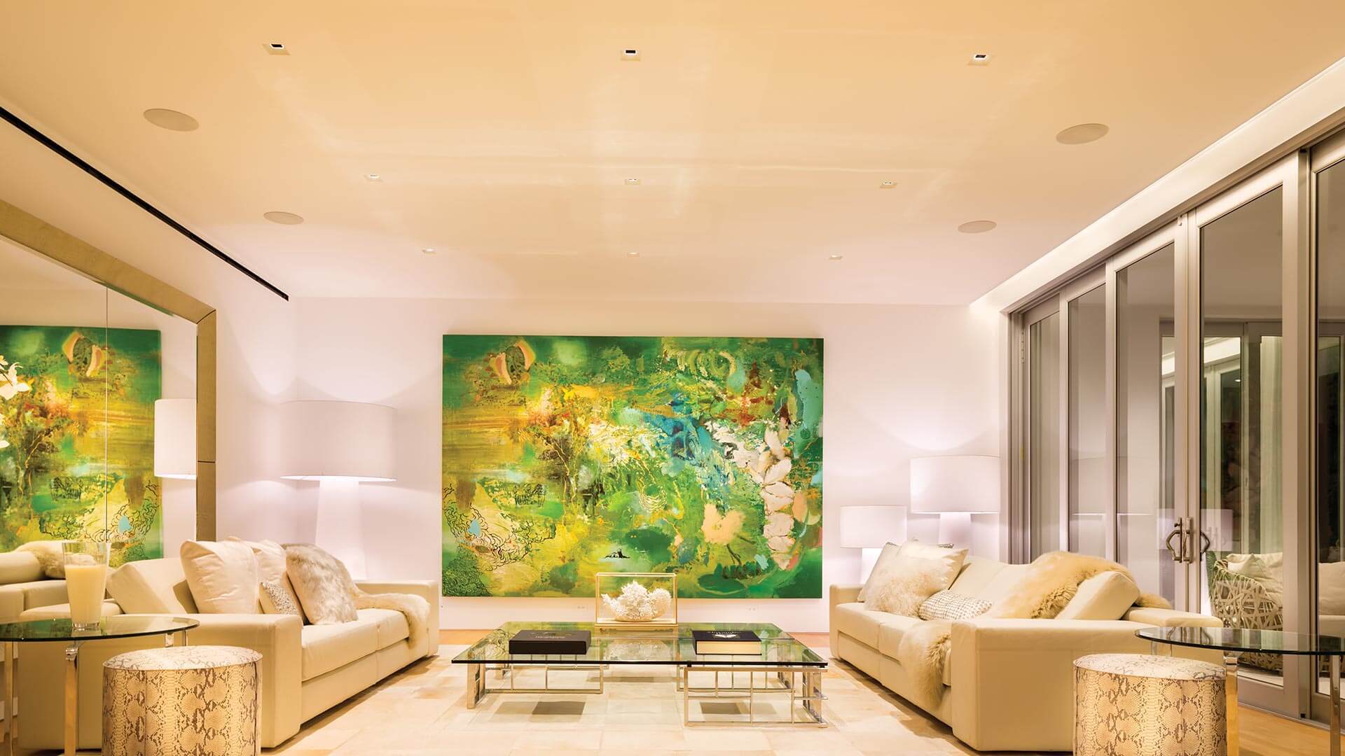 Large Wall Art | Sitting Area | Lounge Design | Acuity Brands Lighting ...