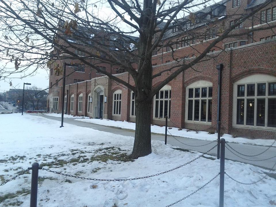 Iowa State University Campus Winter