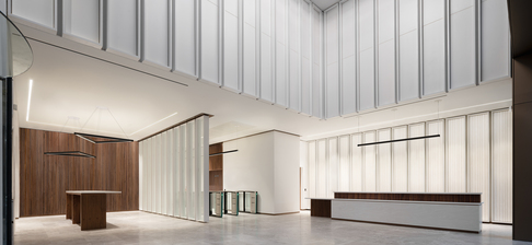 Lobby | Reception Area | Linear Lighting | LED Lighting | Fluxwerk ...