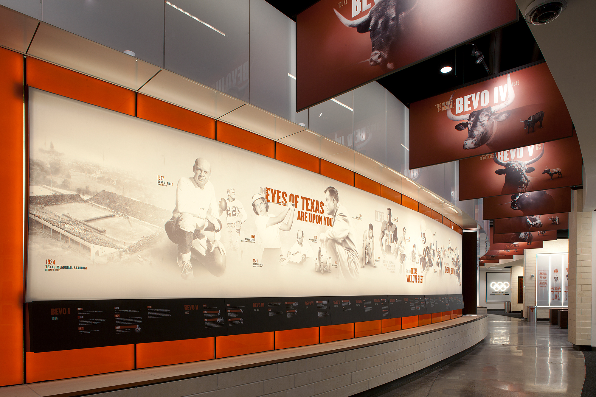 The Frank Denius University of Texas Hall of Fame | Austin, TX | LEDCONN