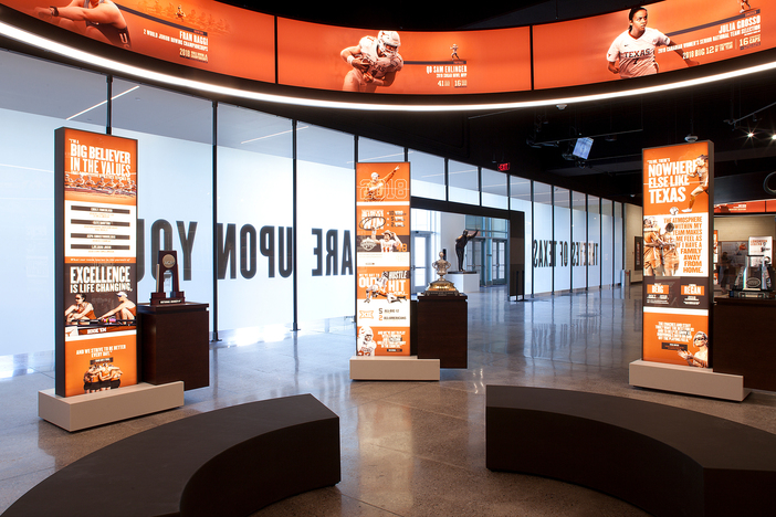 The Frank Denius University of Texas Hall of Fame | Austin, TX | LEDCONN