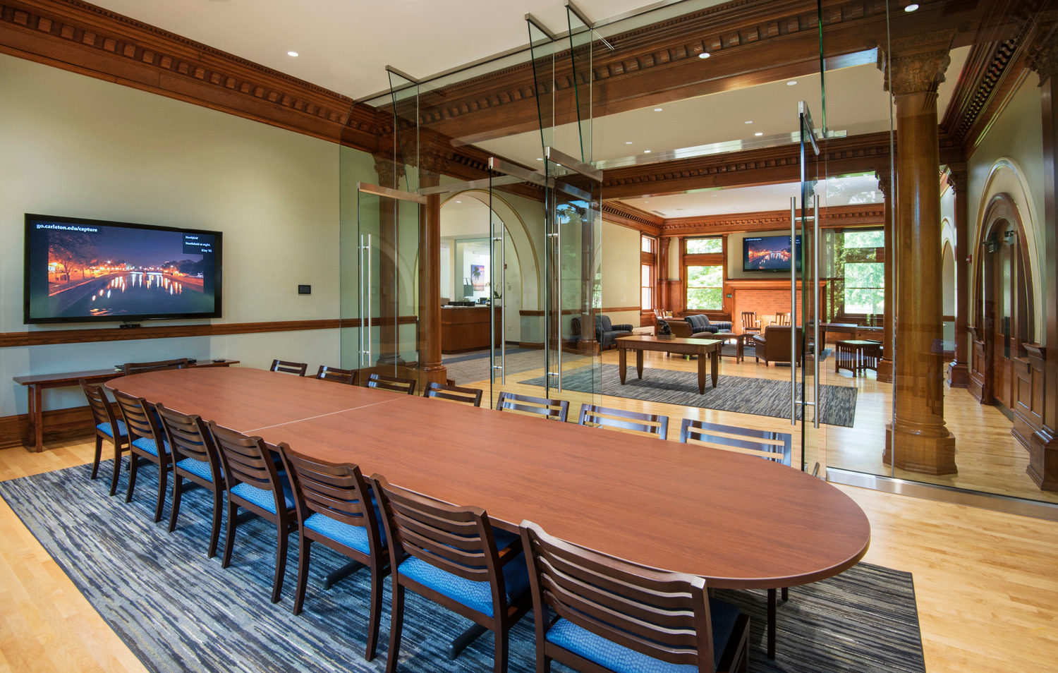 LHB Architects Carleton College Scoville Hall Conference Room | LHB