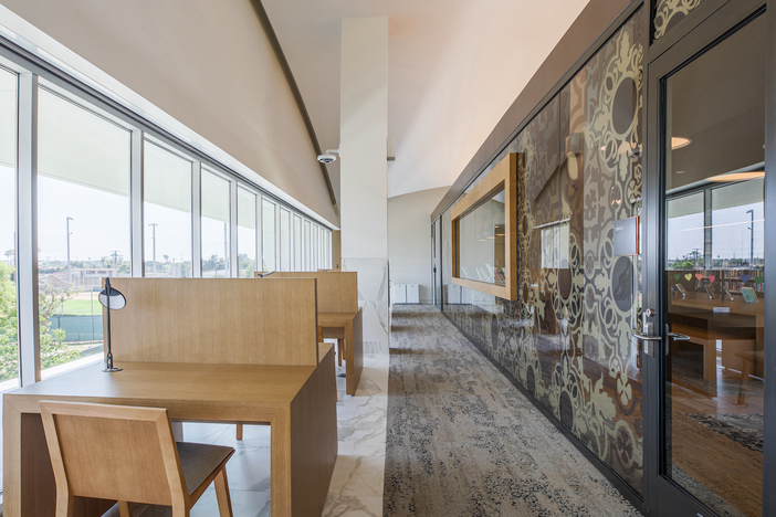 Donald Dungan Library - Lions Park | Costa Mesa, CA | Giroux Glass Inc.