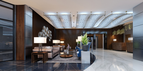 Architectural Millwork Panel Reception | Eagle Aluminum