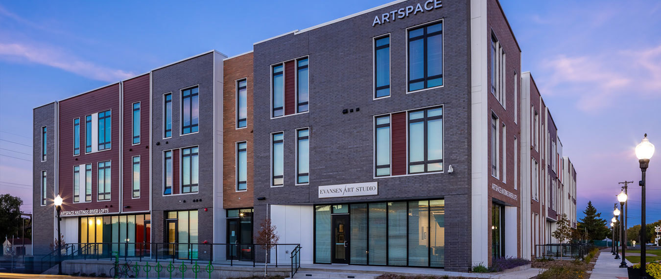 Loeffler construction multi artspace exterior corner view | Loeffler ...