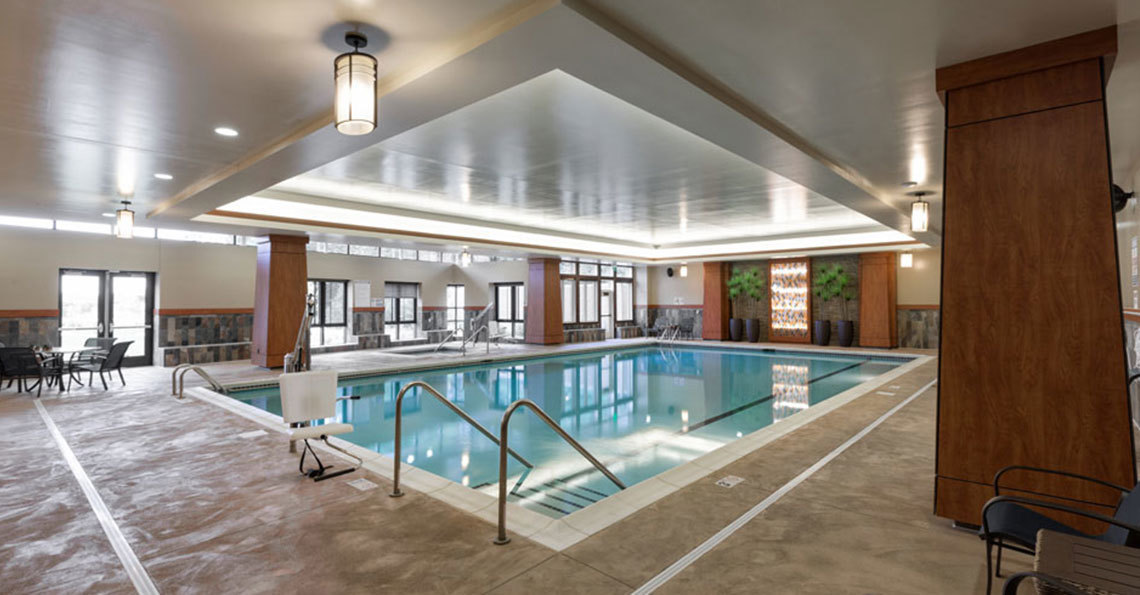 Loeffler trillium woods senior living swimming pool | Loeffler ...