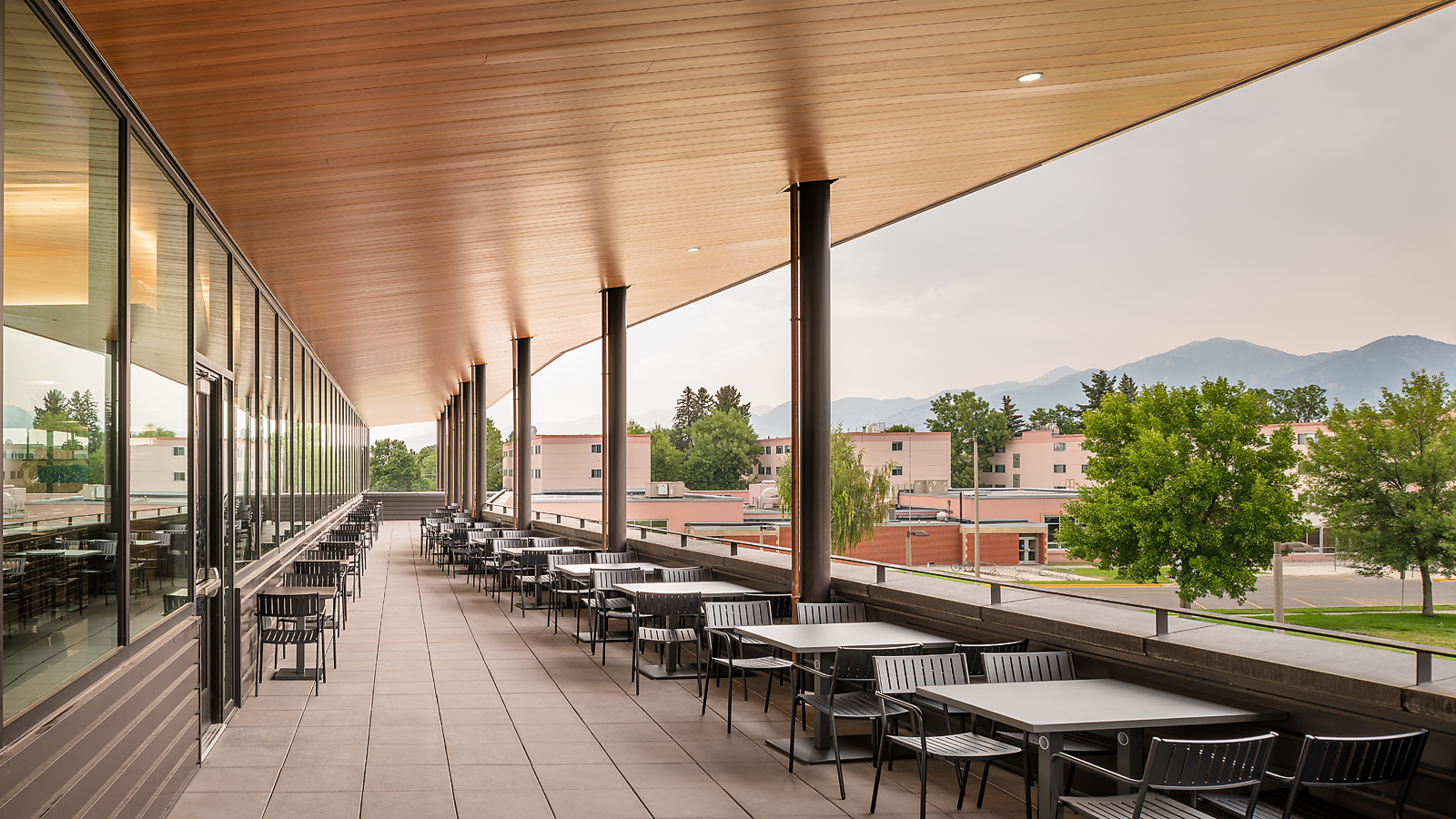 Longboard products msu dining hall exterior 4 | Longboard Products
