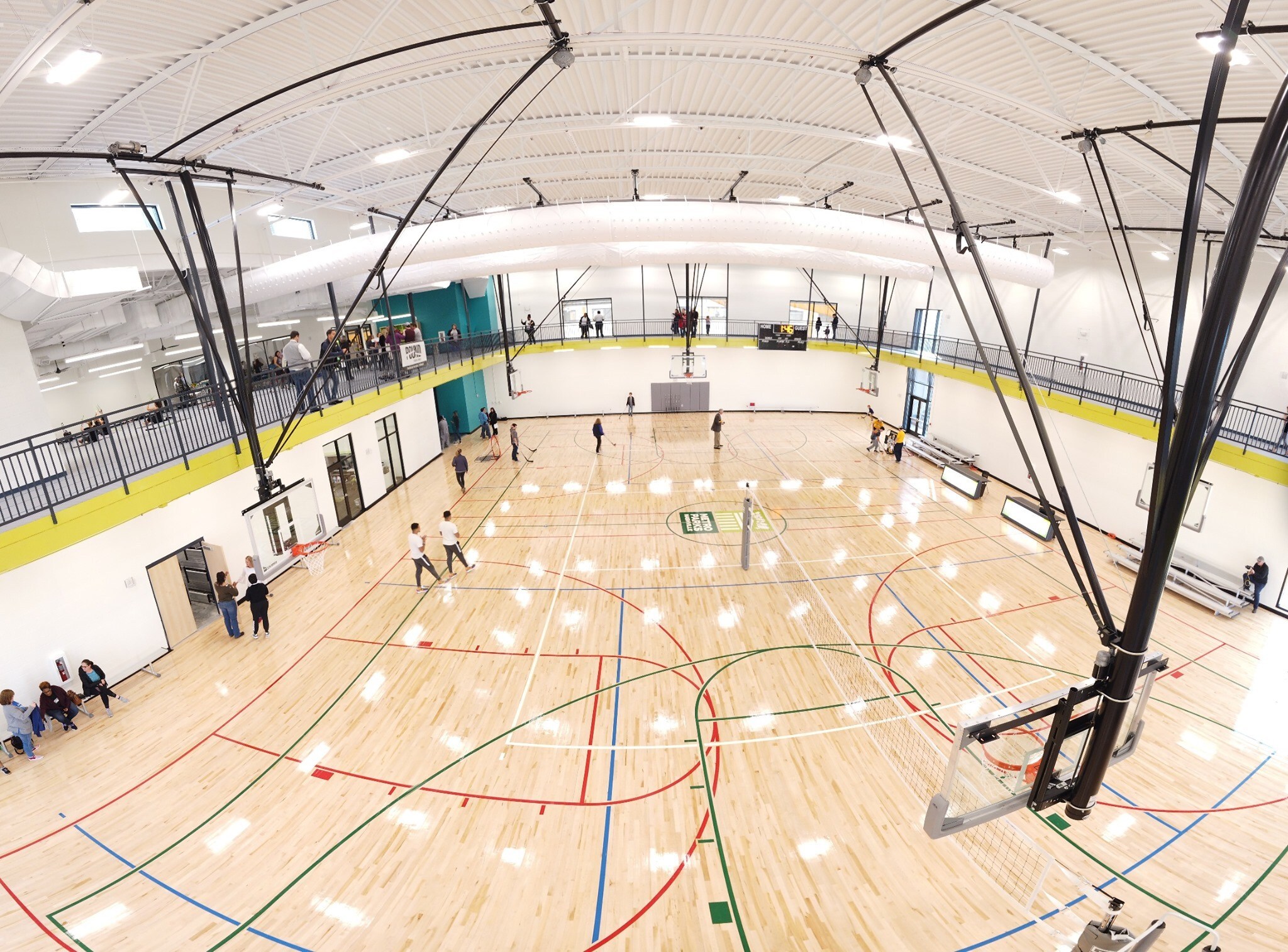Lose Design Bellevue Community Center Gymnasium | Lose Design