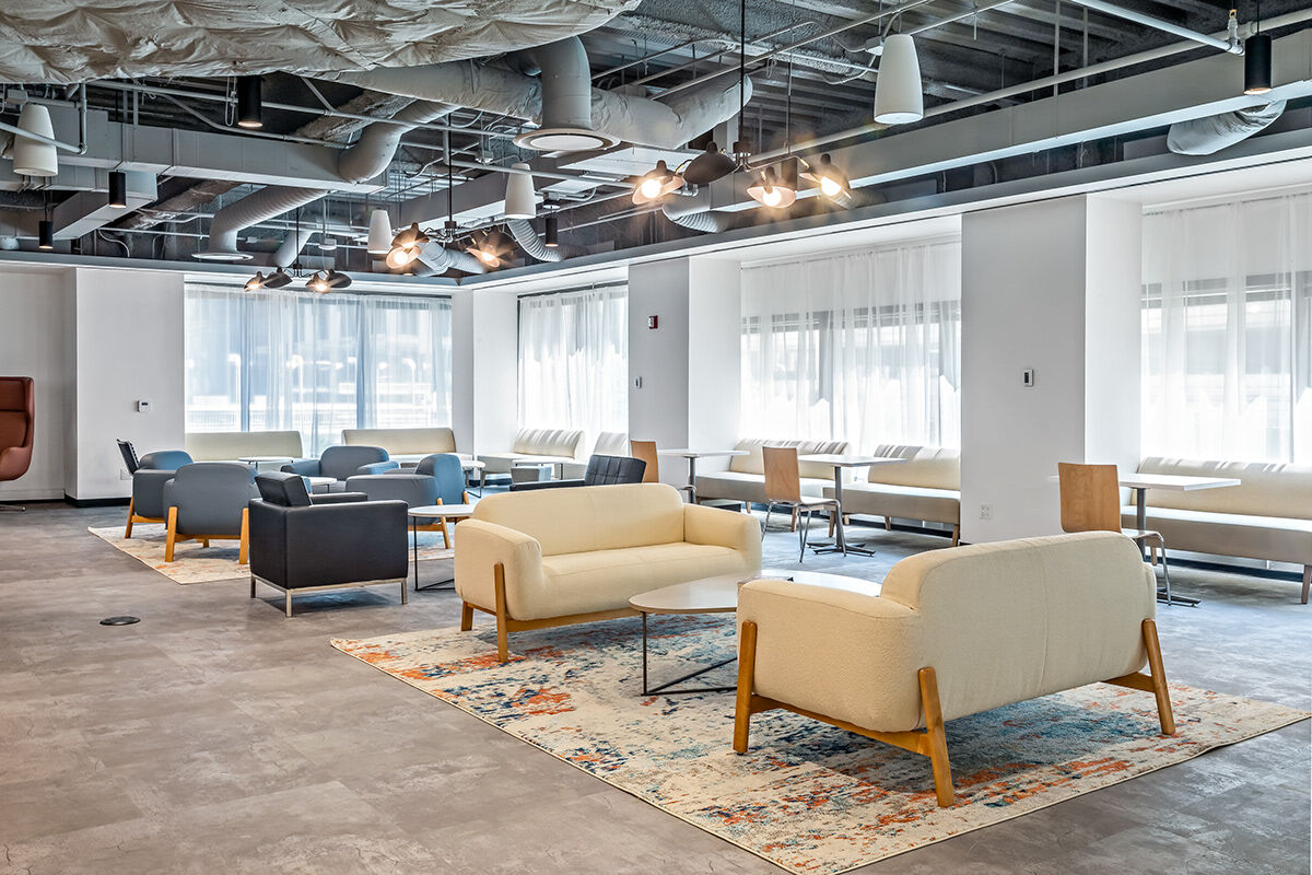 Lounge Area/Collaboration Space | Rightsize Facility