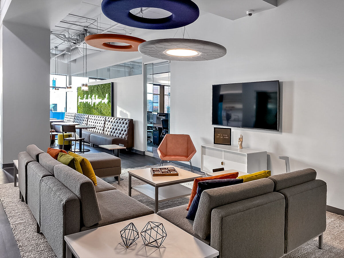 Lounge & Collaboration Space | Rightsize Facility