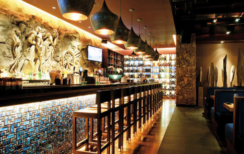 L'Space interior bar and restaurant interior design bar seating | L ...