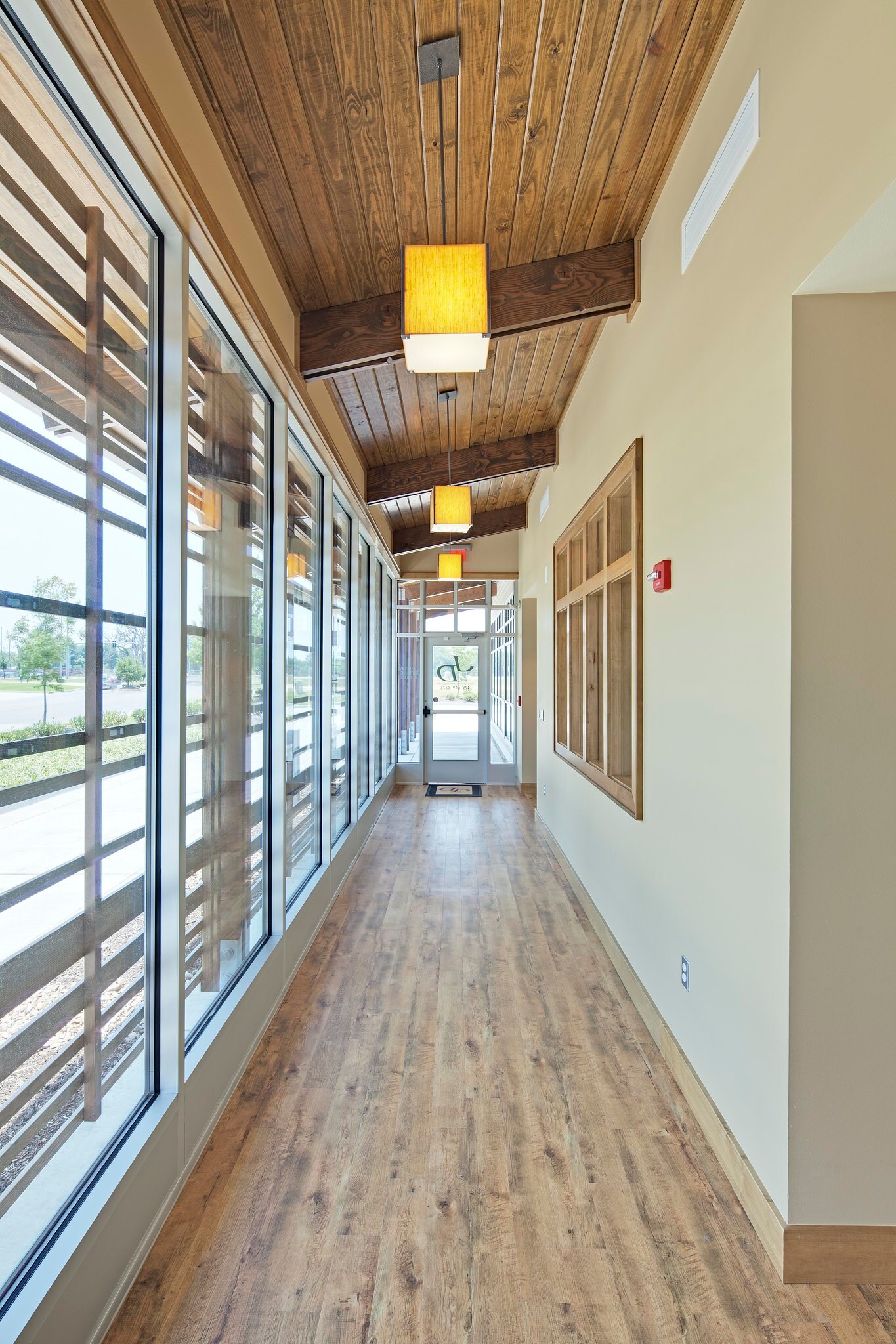 MAHG Architects Johnson Dermatology Interior Main Entrance Hallway ...