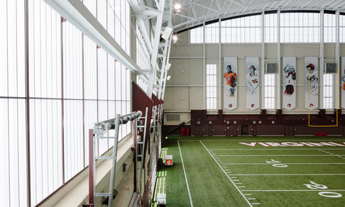 Virginia Tech University // Indoor Practice Facility | Major Industries